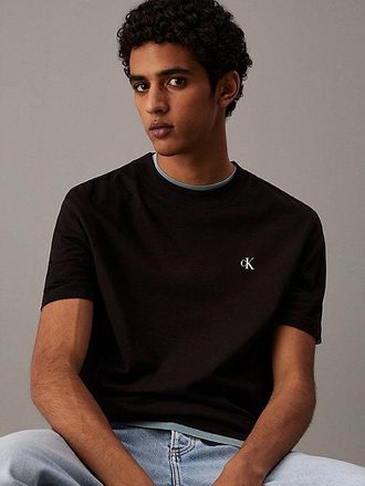 Calvin Klein T-shirt Mit Logo Auf Der R&uuml;ckseite - Ck Black - Herren - XXS