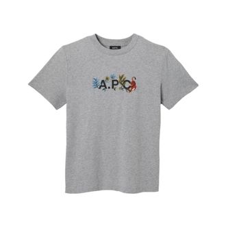 A.P.C. A.p.c., Femme, Tops, Gris, Taille: 38 FR T-shirt