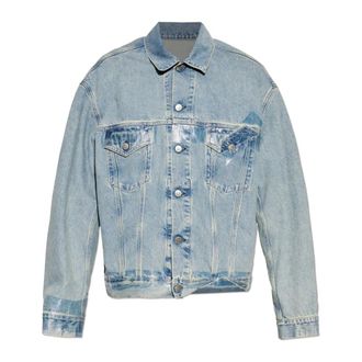 Maison Margiela Taped Denim Jacket - - Jackets - Herren - Blau - M