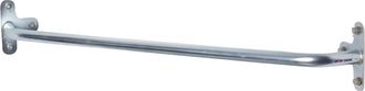 Sport-Thieme Eck-Klimmzugstange | Eckreckstange für Wandmontage in Zimmerecke | Max. Belastbarkeit: 120 kg | Länge: 1,2 m, ø: 34 mm | 3,8 kg | Aus rostfreiem Stahl