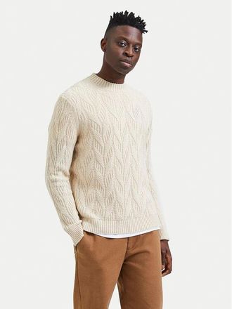 Selected Pullover 16086686 Beige Regular Fit