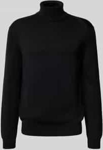A|X Armani Exchange Regular Fit Rollkragenpullover aus Schurwoll-Mix Modell Lupetto