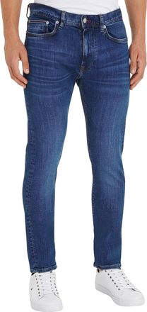 Tommy Hilfiger Herren Jeans Hose Core Slim Bleecker mit Stretch, Blau (Oregon Indigo), 33W/36L