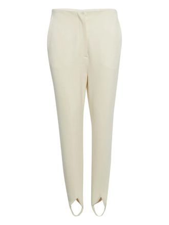 Nanushka pantalon pre-owned Darby - Tons neutres