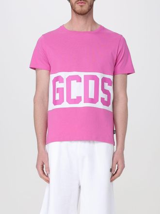 GCDS T-Shirt GCDS Homme couleur Fuchsia