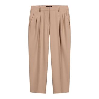 Luisa Cerano Stoffhose mit Bundfalten - - Trousers - Damen - Beige - M