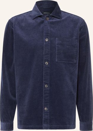 Strokesman's Strokesmans Overshirt Aus Cord blau