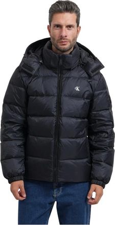 Calvin Klein Doudoune d&eacute;contract&eacute;e en nylon - Homme - Vestes - Noir - Taille: M