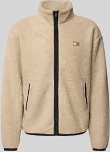 Tommy Jeans Relaxed Fit Fleecejacke in Teddyfleece-Optik