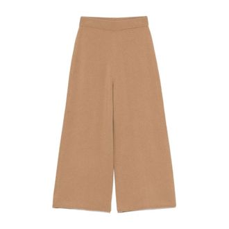 Joseph Femme, Pantalons, Brun, Taille: 42 FR Culottes en Laine Douce