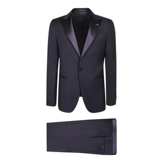 Tagliatore Homme, Costumes, Bleu, Taille: S Costumes crois&eacute;s