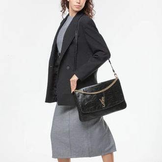 V&deg; 73 Femme, Sacs, Noir, Taille: ONE Size Louise Shoulder Bag