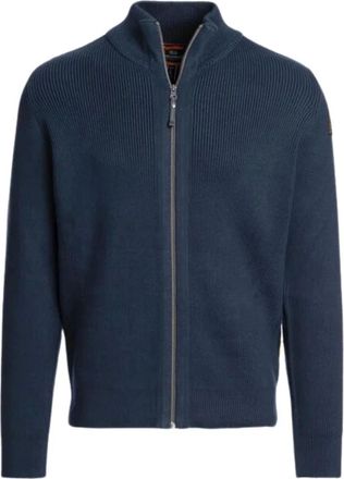 Parajumpers Homme, Pulls, Bleu, Taille: 2XL Manny Cardigan