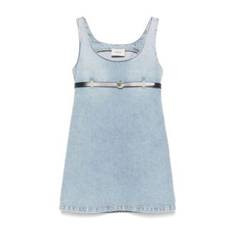 Coperni Femme, Robes, Bleu, Taille: 32 FR Robe Asymétrique et de Soirée