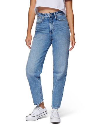 Mavi Damen Berlin Jeans, Größe W26/L29, Mid Gebürsteter Denim