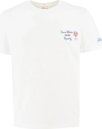 MC2 Saint Barth Homme, Tops, Blanc, Taille: L T-shirt Portofino
