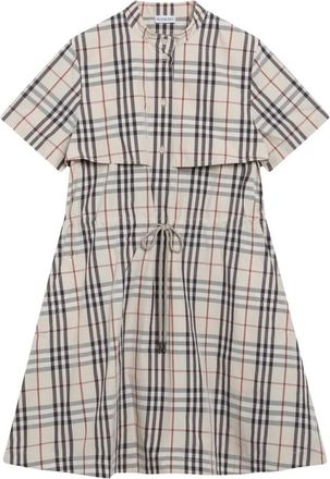 Burberry Femme, Robes, Beige, Taille: 34 FR Isotta Chk Dress