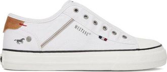 Mustang Jeans Mustang Sneakers aus Stoff 1272-402 Weiß