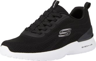 Skechers Herren Skech-air Dynamight Paterno Sneaker, Black Knit Synthetic, 39.5 EU