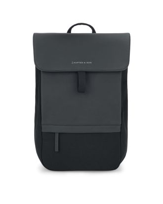 Kapten & Son Rucksack Fyn Classic Midnight Blue 11 L | Rucksack Damen & Herren Blau | Tagesrucksack mit 14 Laptopfach | Backpack ideal für Uni, City, Arbeit, Reise