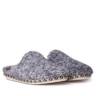 Toni Pons Chaussons de maison pour femmes en peau lain&eacute;e - DARLA-SB - Gris, 41 EU