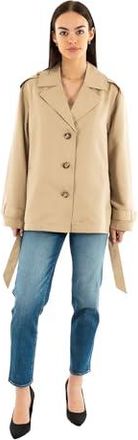 Only Onlline Short Trenchcoat OTW Noos Trench-Coat, Taupe, XL Femmes