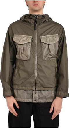 C.P. Company C.p. Company, Homme, Sport, Vert, Taille: M Winter Vestes