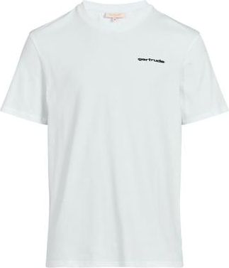 Gertrude T-shirt imprim&eacute; contrast&eacute; Leonce en coton
