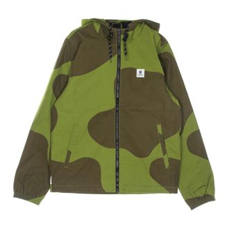 Element Homme, Vestes, Vert, Taille: M Veste Camouflage Homme Légère Coupe-vent Imperméable