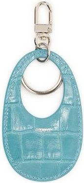 Coperni Porte-cl&eacute;s swipe en cuir emboss&eacute; croco