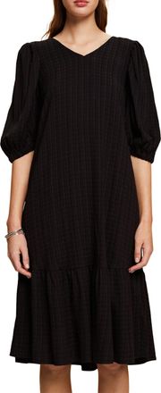 Esprit Damen 033CC1E314 Kleid, 001/BLACK, XS