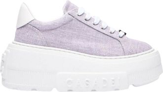 Casadei Femme, Chaussures, Violet, Taille: 39 1/2 EU Nexus Solar Eclipse Baskets