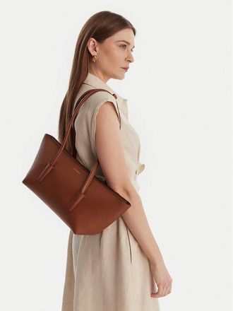 Coccinelle Handtasche T8A Coccinelle Double Beat E1 T8A 11 03 01 Braun