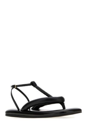 Givenchy Womens Boudoir Sandals Black Leather