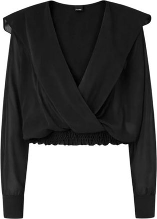 Pinko Pinko, Femme, Blouses et Chemises, Noir, Taille: 36 FR Blouses