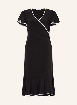 Joseph Ribkoff Jerseykleid In Wickeloptik schwarz