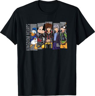 Disney Kingdom Hearts III Mickey Mouse Characters T-Shirt T-Shirt
