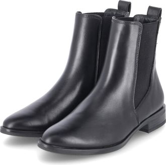 Paul Green 8264-00 Schlupfstiefel Leder & Textil Damen in schwarz - Gr. 39