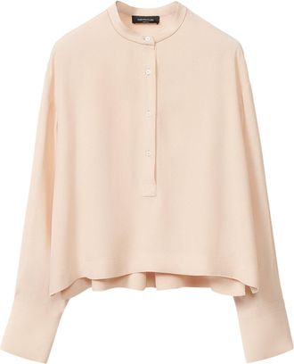 Fabiana Filippi Envers Hemd aus Satin - Rosa