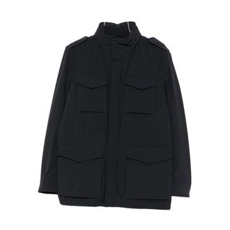 Herno High Neck Jacket - - Jackets - Herren - Blau - 2XL