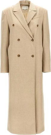 Loulou Studio Femme, Manteaux, Beige, Taille: 38 FR Zeno Coat