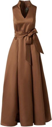 Adrianna Papell Abendkleid Mikado Tie Front Dress Elegantes, &auml;rmelloses Ballkleid aus Mikado