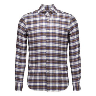 Xacus Chemise d&eacute;lav&eacute;e - Homme - Chemises - Brun - Taille: L