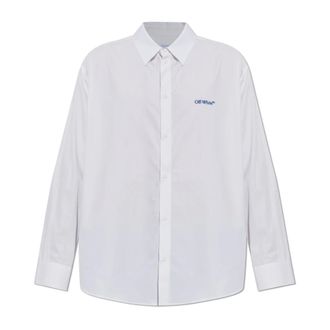 Off-white Homme, Chemises, Blanc, Taille: 2XL T-shirt &agrave; logo