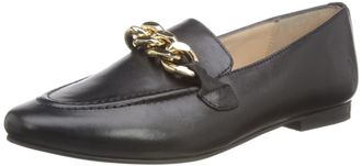 Hush Puppies Womens Harper Chain Loafer, Schwarz, 38 EU