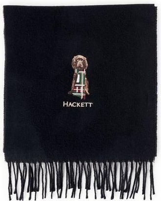 Hackett Echarpe brod&eacute;e