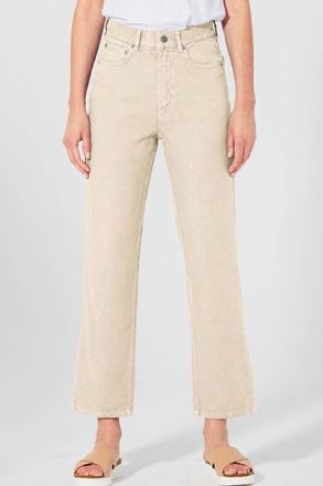 Hempage Hempage Damen vegan Jeans High Rise Gobi Beige