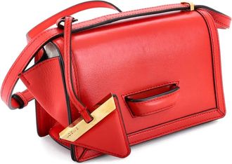Loewe Barcelona Shoulder Bag Leather Small crossbody bag - Rouge