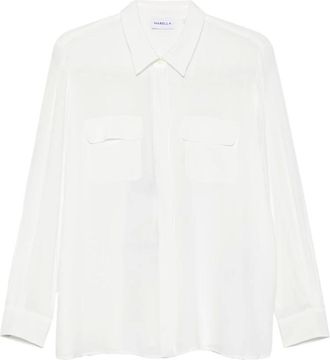 Marella Femme, Blouses et Chemises, Blanc, Taille: 42 FR Febe Shirt