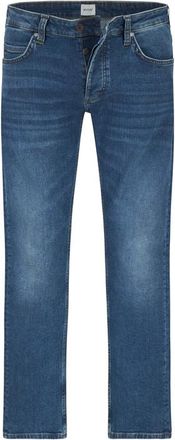 Mustang Jeans Herren Jeans blau Baumwoll-Stretch